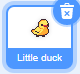 Ducky_Duck: Program Sprite Little Duck